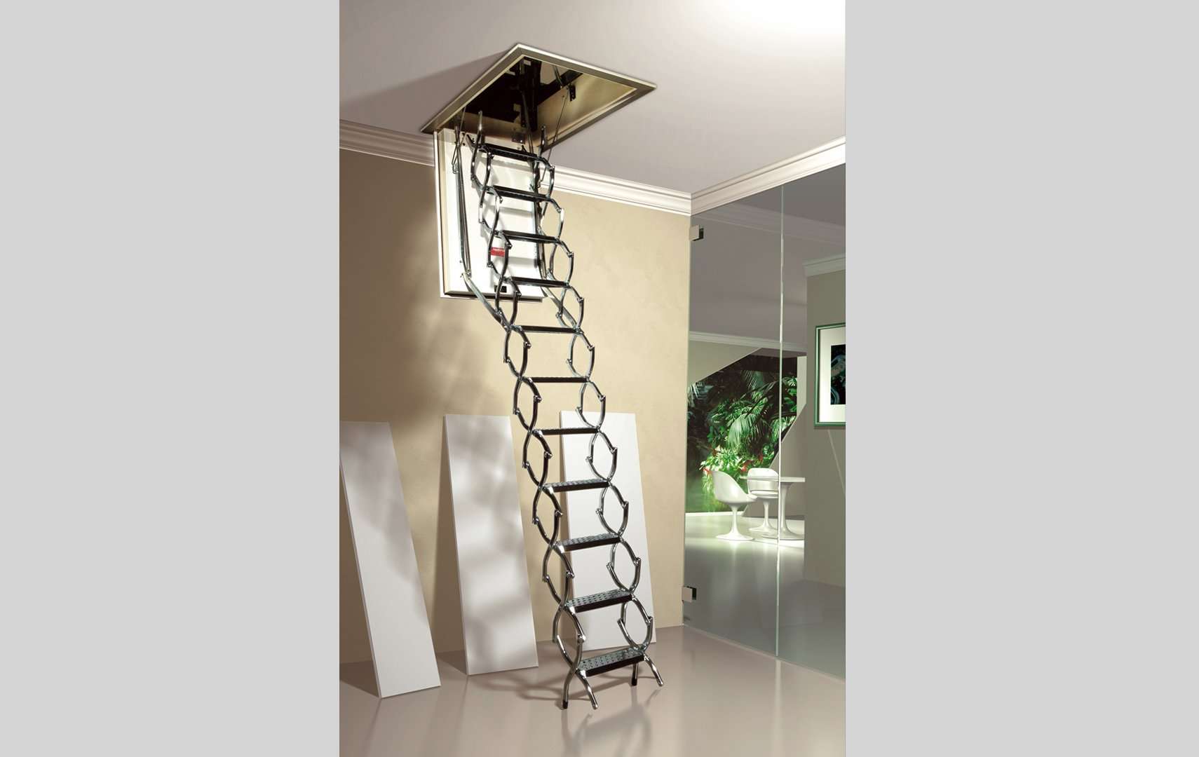 ᐅ Scale retrattili in legno: scala per soffitta, scale a scomparsa ...